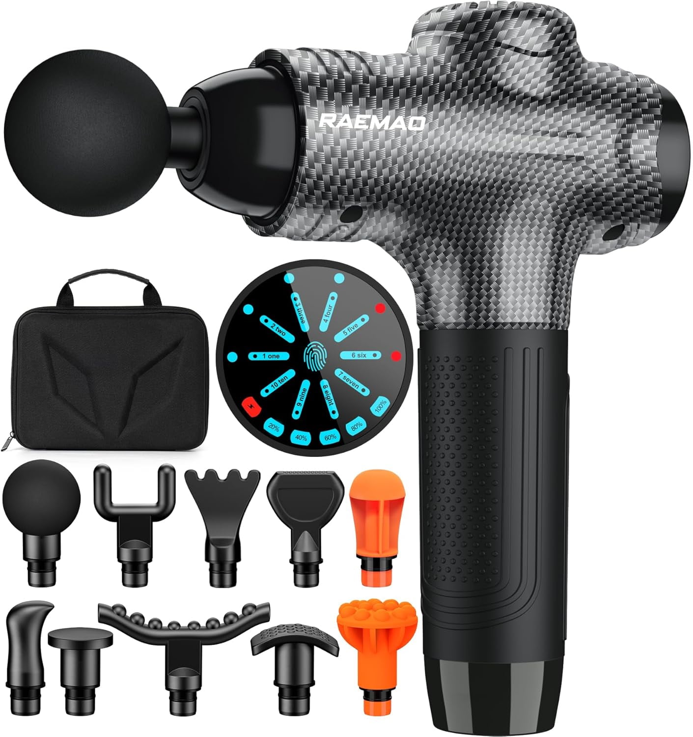 RAEMAO Massage Gun Deep Tissue Relaxation, Sports and Fitness, Office ...