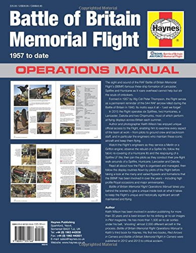 Pre-Owned RAF Battle of Britain Memorial Flight Manual - 1957 to date ...