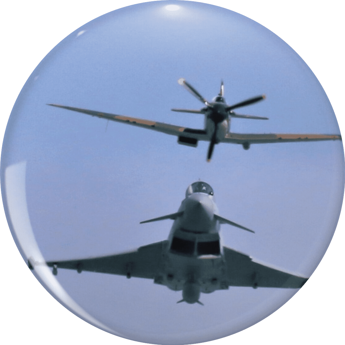 RAF Old And New Head On Pin Lapel Pin Brooch Steel Pins Badge 0.75 ...