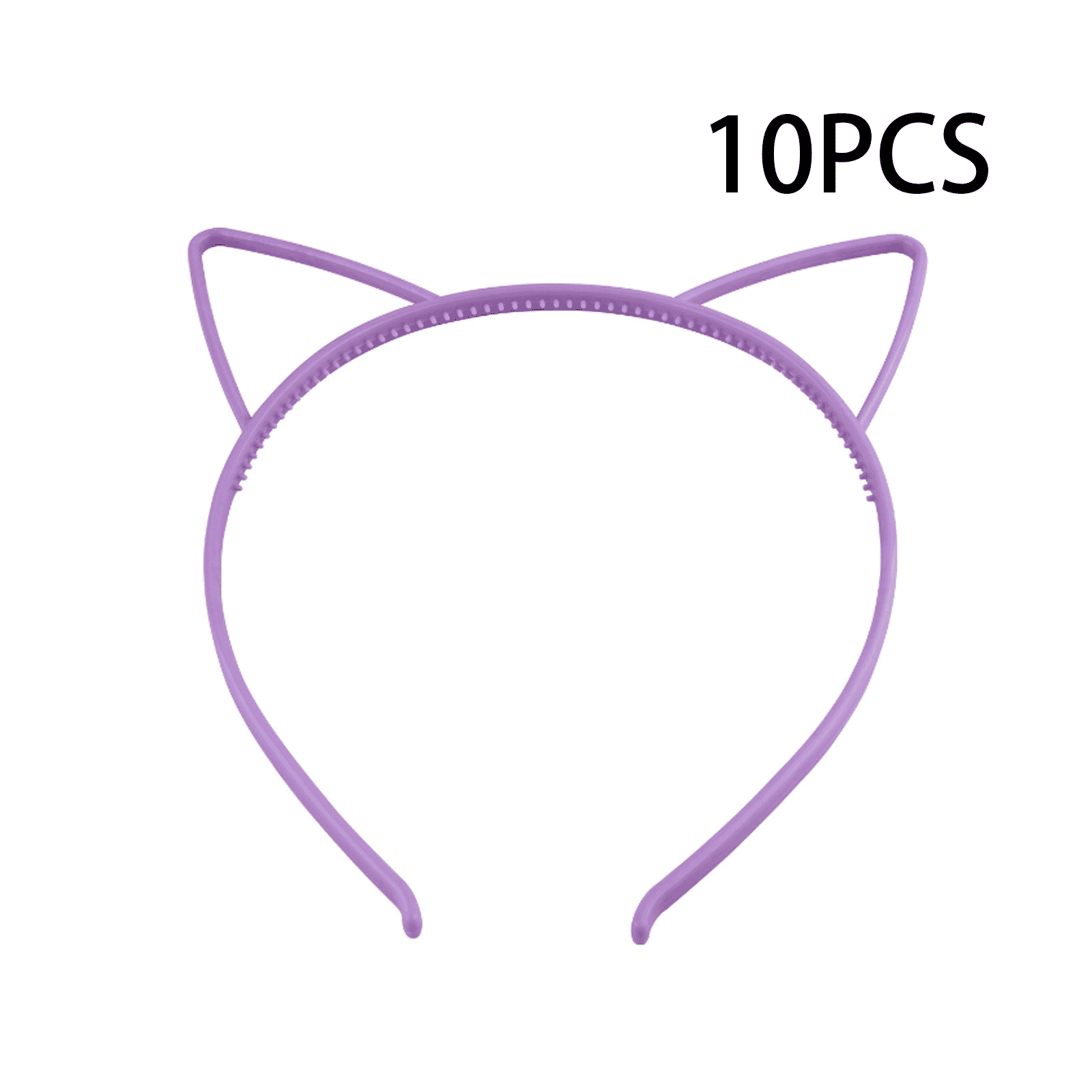 RAGUPEL 10 Pcs Cat Bow Hairbands,Non-irritating and Playful Cat Ears ...