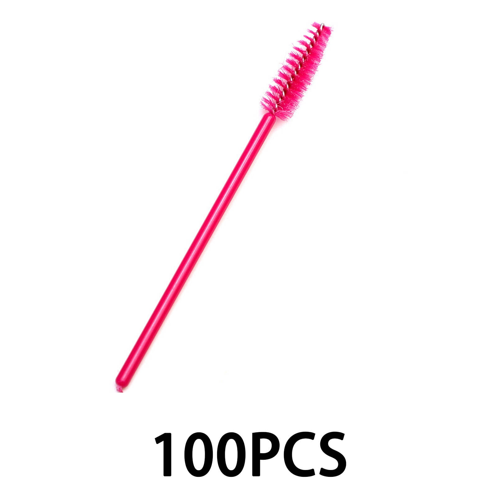 RAGUPEL 100Pcs Eyelash Brush,Perfect Curvature Eyelash Spoolies,Precise ...