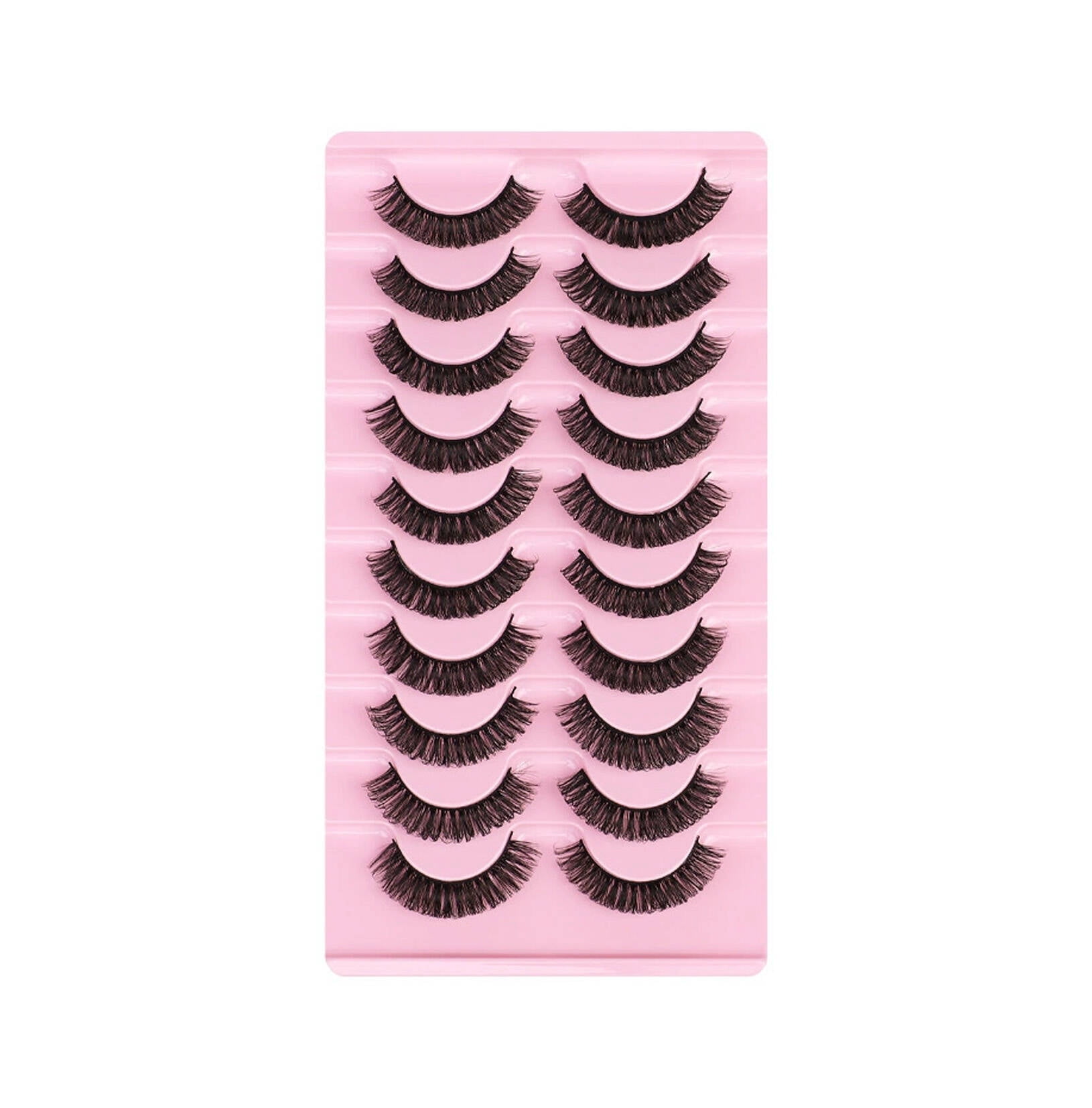 RAGUPEL 10Pairs Lashes Wispy Highlight the Spirit of Eyes Eyelash ...