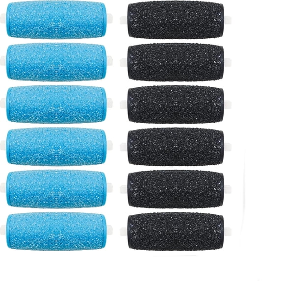 RAGUPEL 12 Pcs Replacement Rollers Compatible with Electronic Foot File ...
