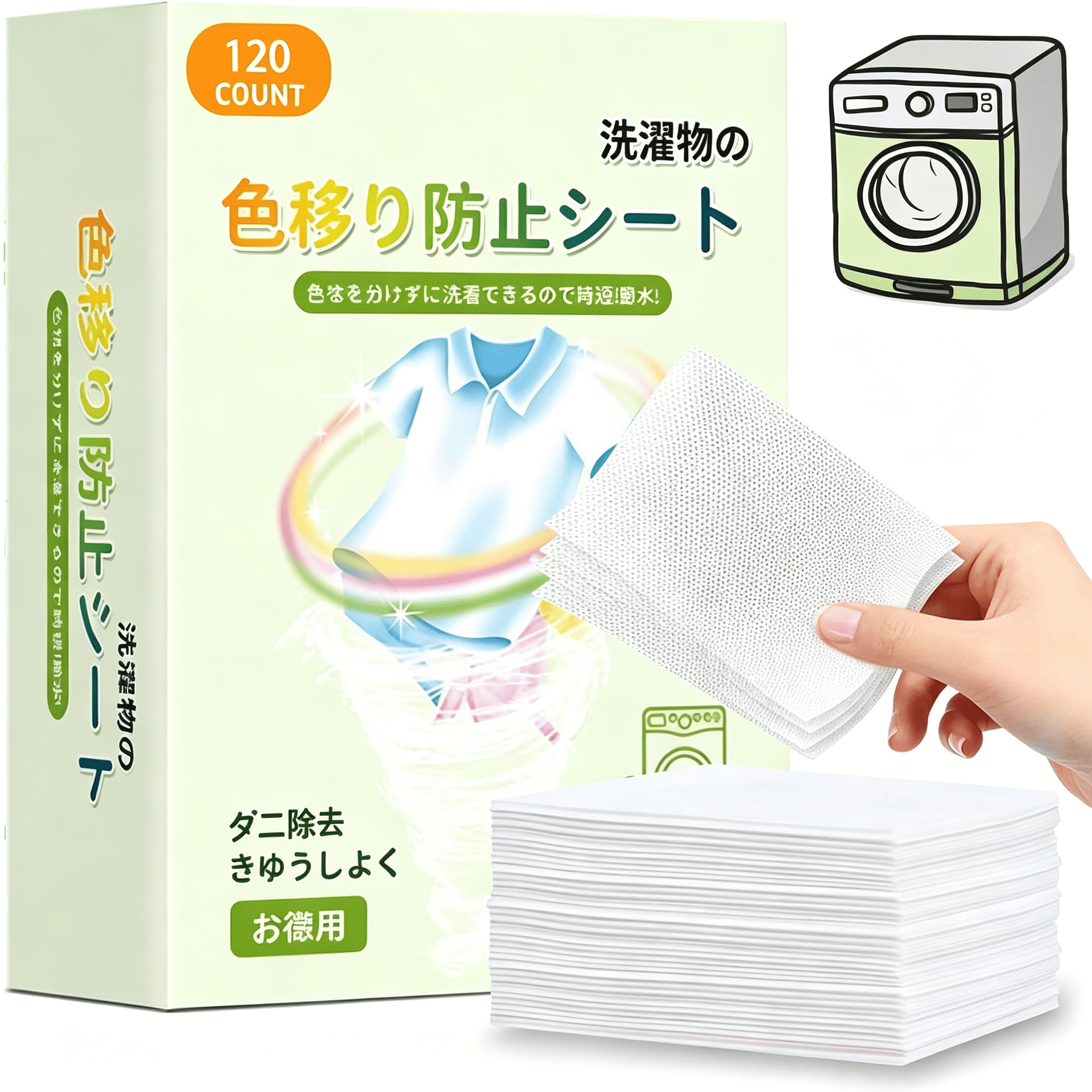 RAGUPEL 120 Count Laundry Color Catcher Sheets for Washing Machine,Anti ...