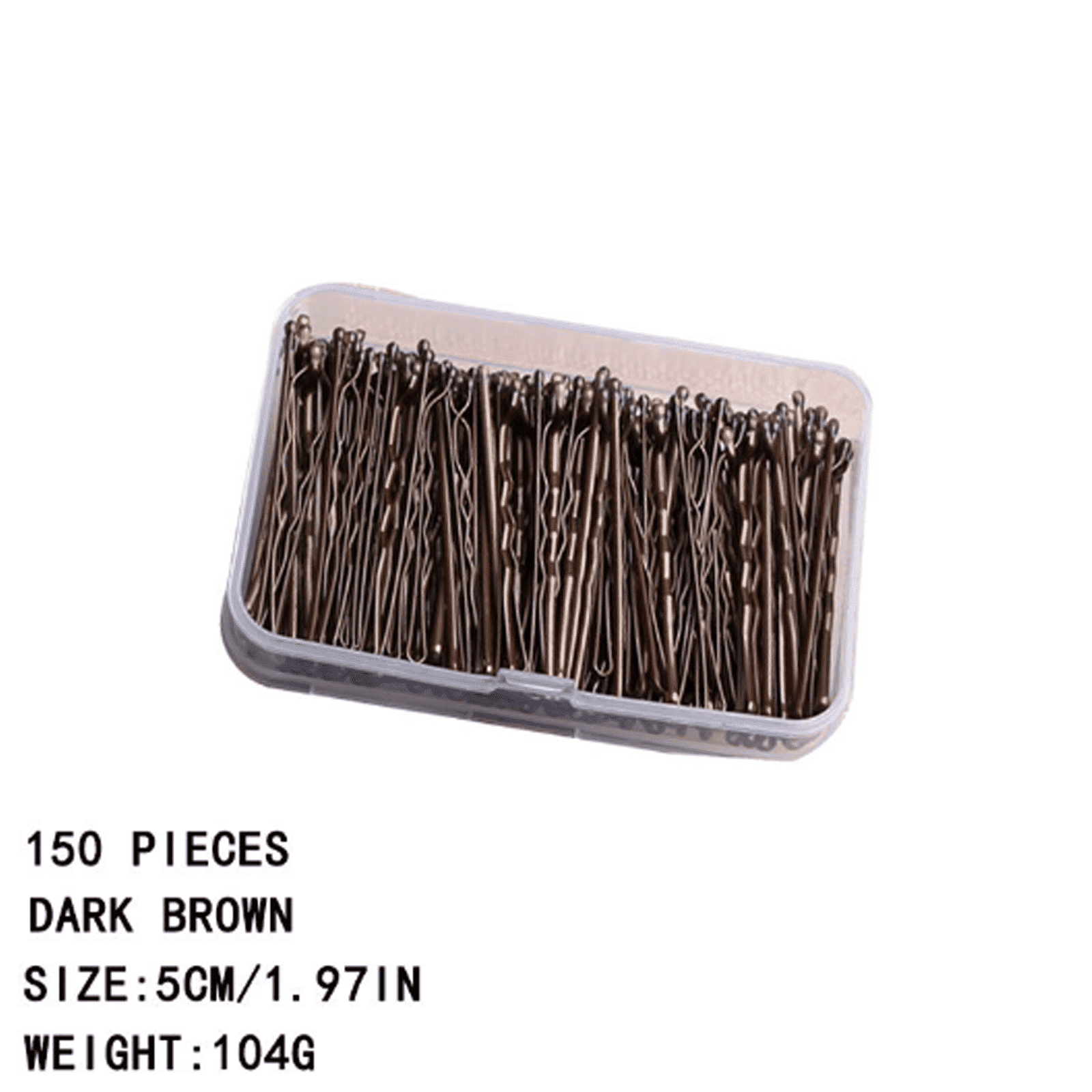 RAGUPEL 150 Pcs Bobby Pins,Wave Design Metal Hair Clips,Strong Hold ...