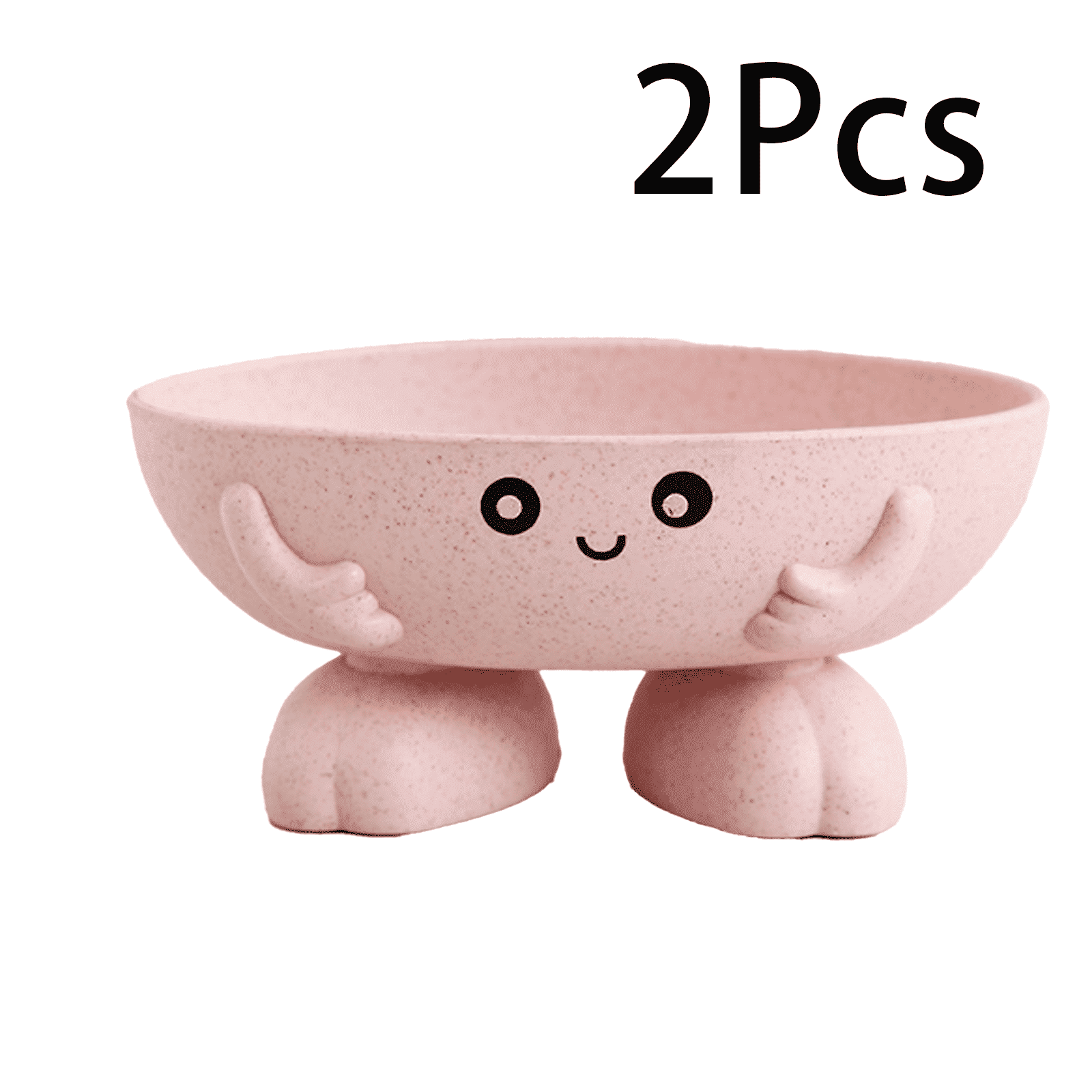 RAGUPEL 2 Pcs Soap Dish,Smart Drainage System Soap Bar Holder,Playful ...