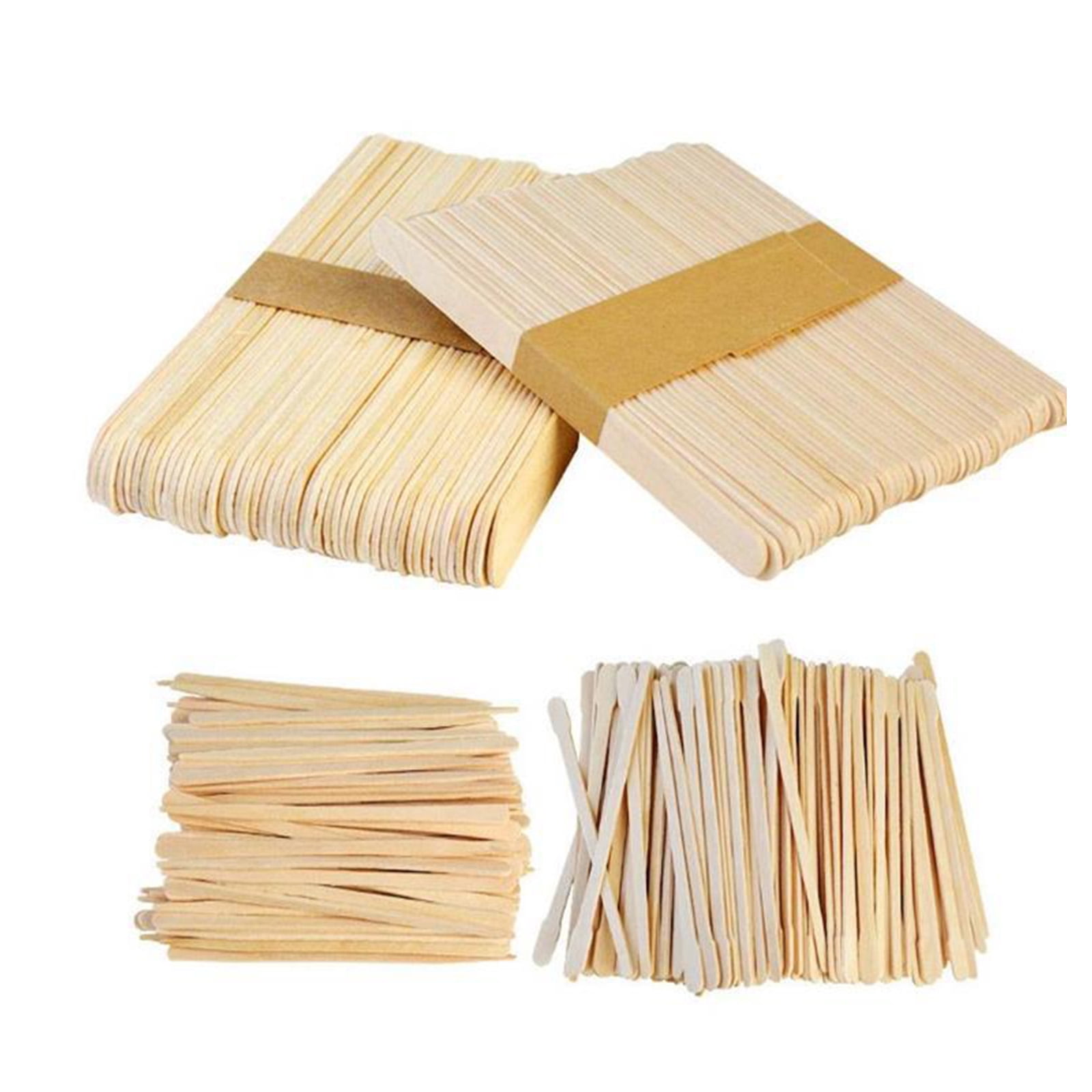 RAGUPEL 200 Pcs Wax Sticks,Durable Smooth Wooden Waxing Sticks for Hair ...