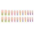 RAGUPEL 2026 New 24 Pcs Acrylic Press on Nails Exquisite Patterns Short ...