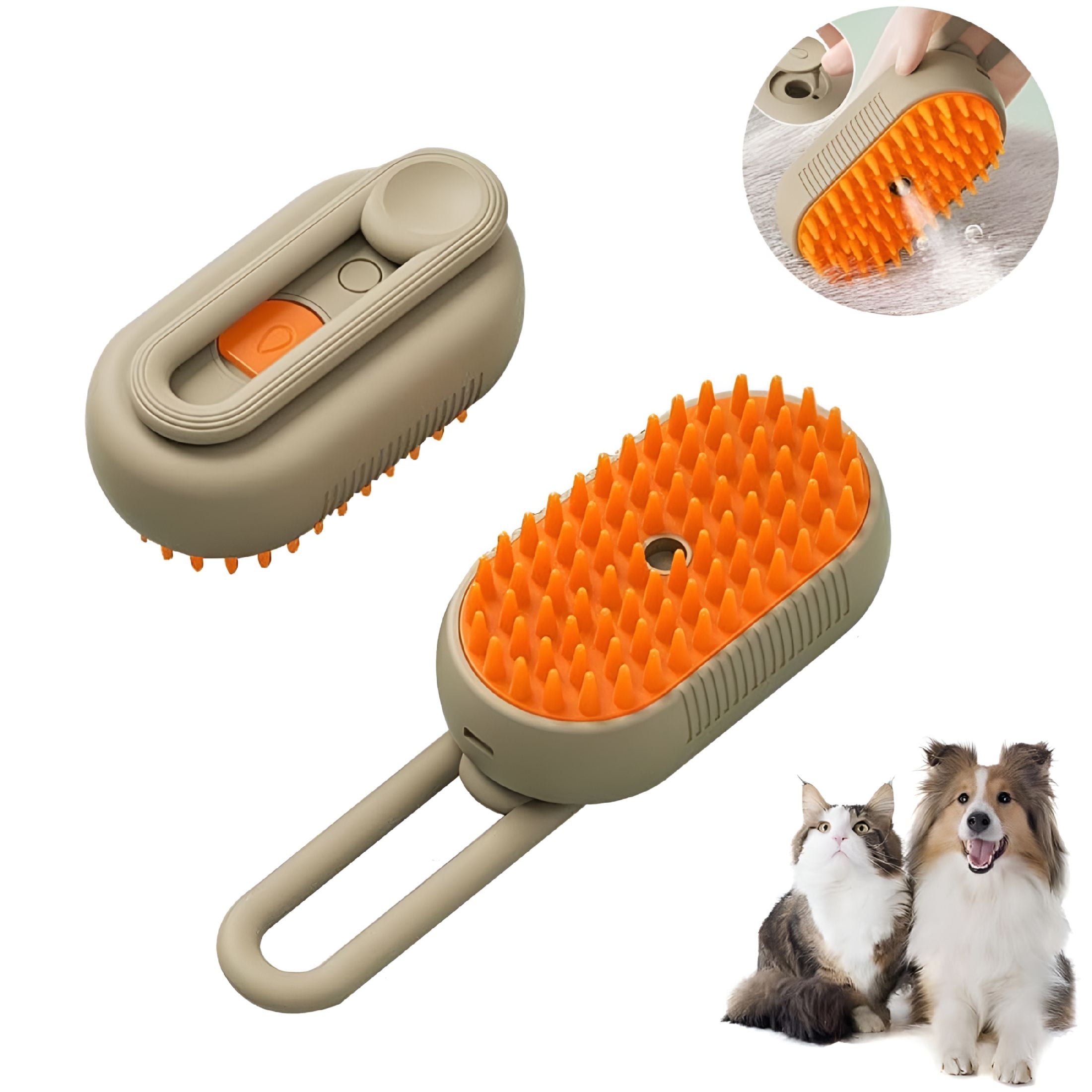 RAGUPEL 2026 New Cat Steamy Brush for Cats, Kittens, Grooming ...