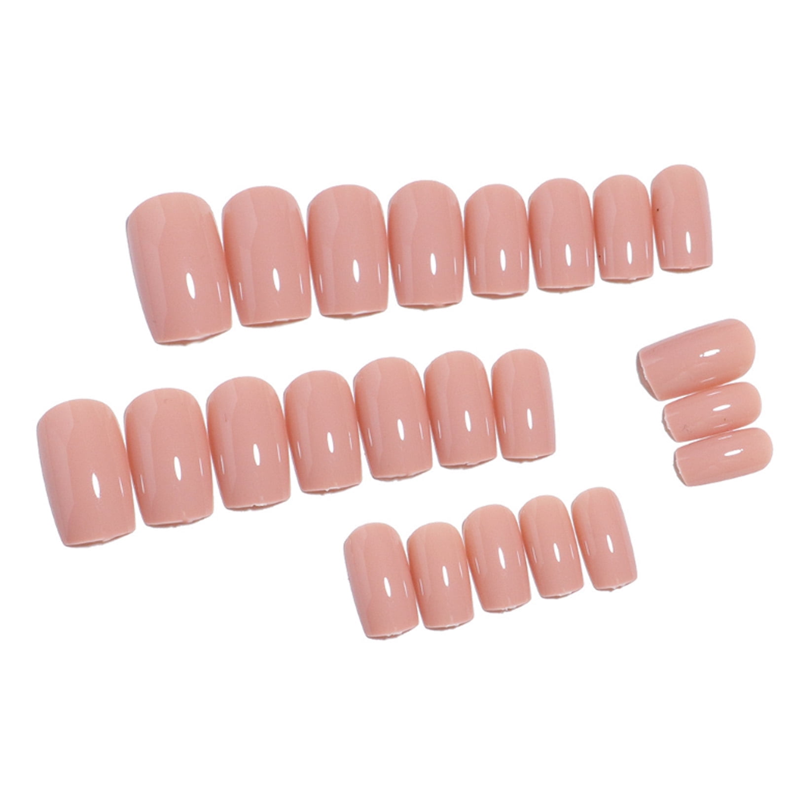 RAGUPEL 2026 New Press on Nails Short,Simple Elegant Color Design Fake ...