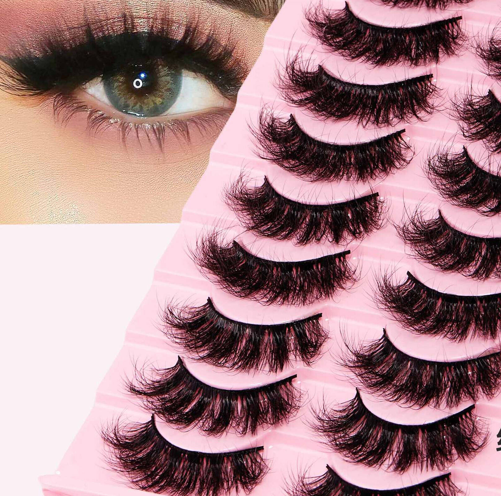 RAGUPEL 20Pcs Lash Clusters Various Lengths Available Eyelash Clusters ...