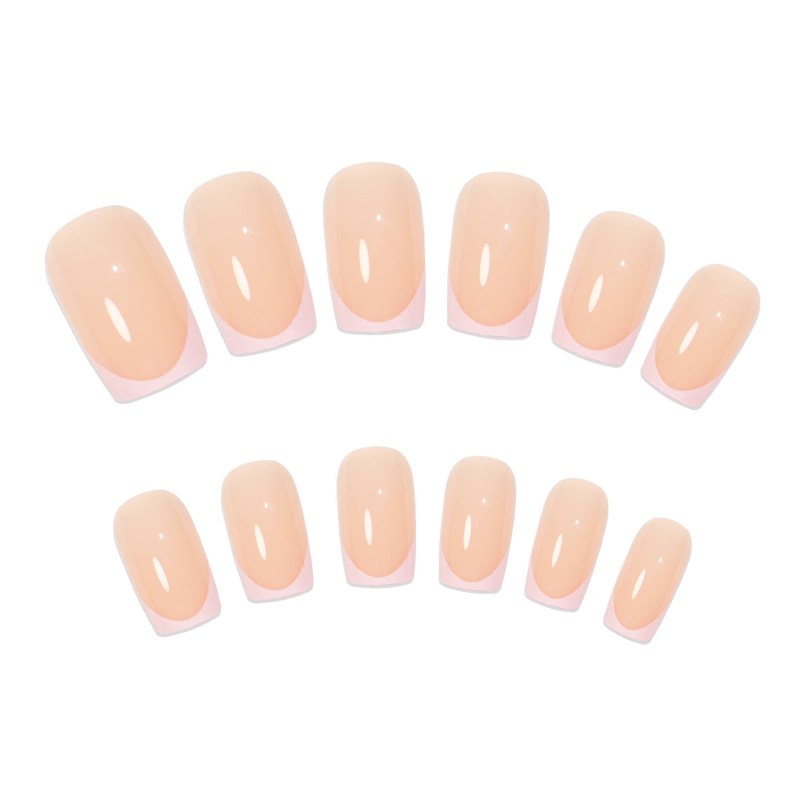 RAGUPEL 24 Pcs Acrylic Press on Nails Instant Application Kids Press on ...