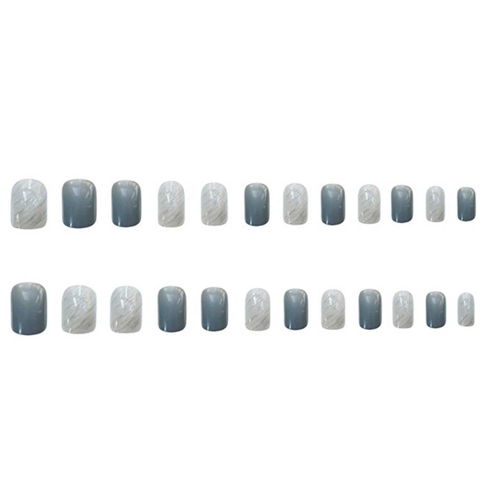 RAGUPEL 24 Pcs Acrylic Press on Nails,No Glue,No Odor Kids Nail Kit ...