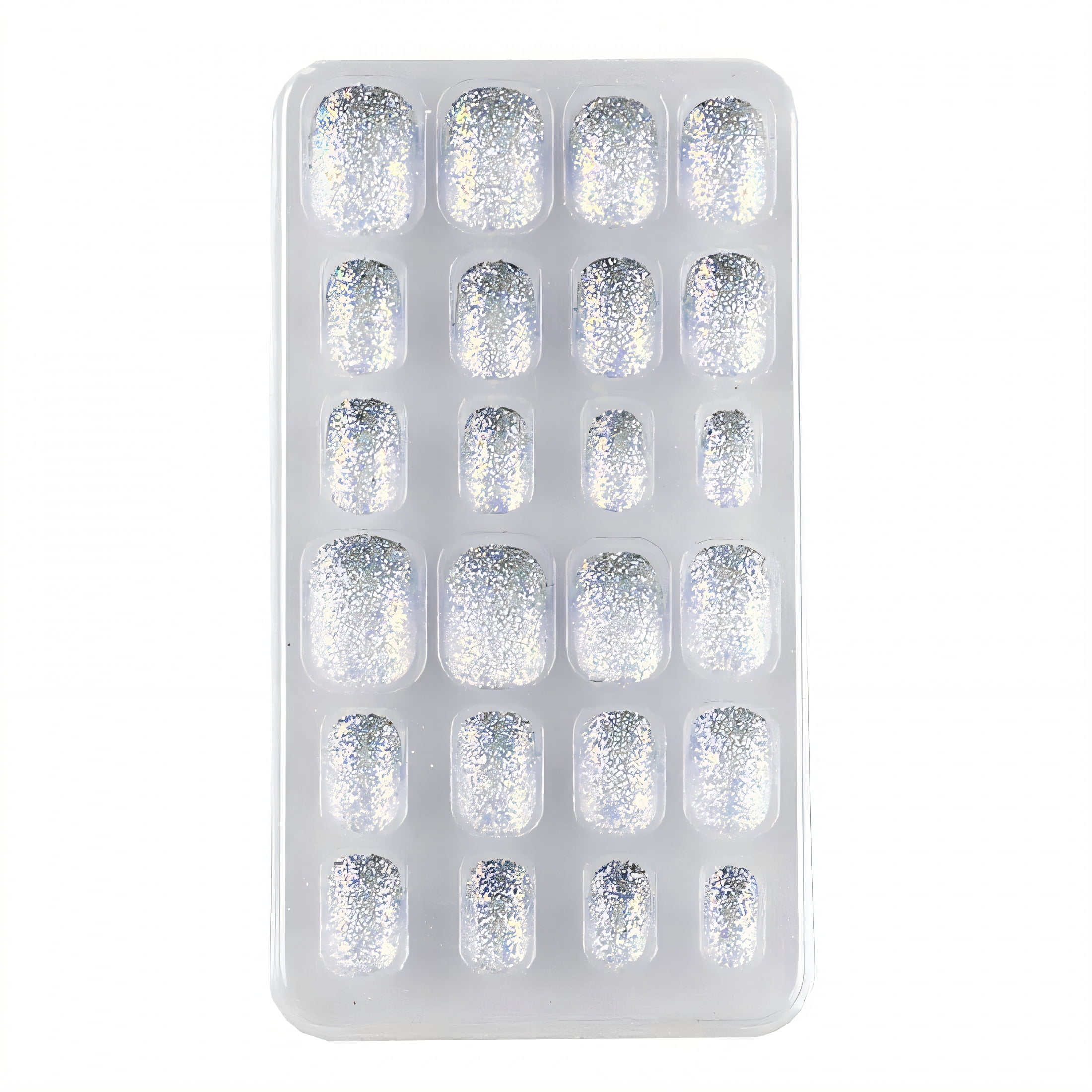 RAGUPEL 24Pcs Press on Nails for Kids,Gradient Haze with Flash Nails ...