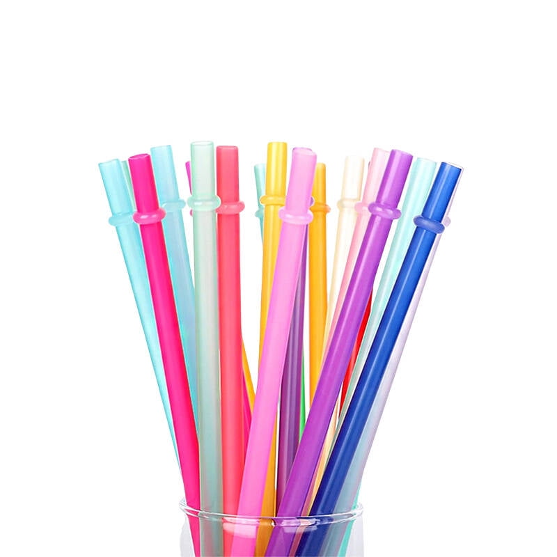 RAGUPEL 25 Pcs Plastic Straws,Reusable Straws for Tumblers,Fits Large ...