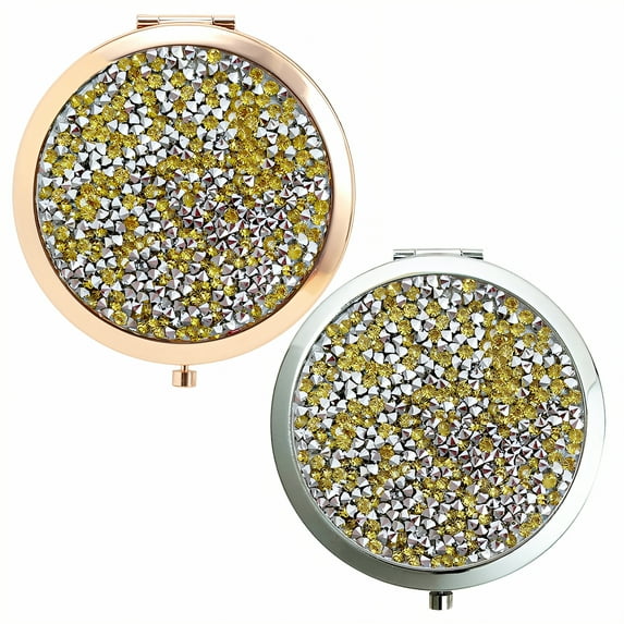RAGUPEL 2Pcs Hand Mirror Fine Craftsmanship Design Hand Mirror ...