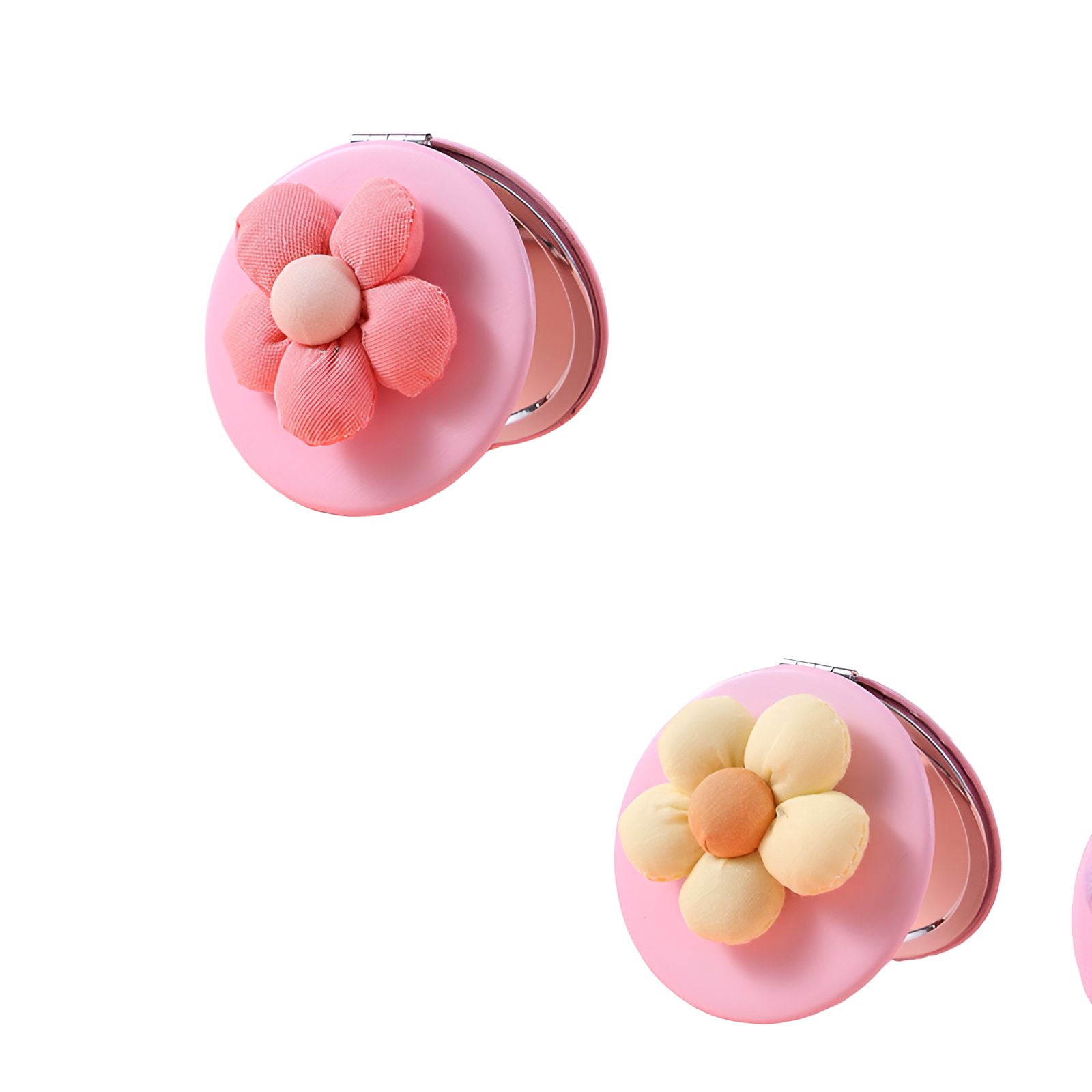 RAGUPEL 2Pcs Hand Mirror Fresh and Natural Vibe Handheld Mirror Unique ...