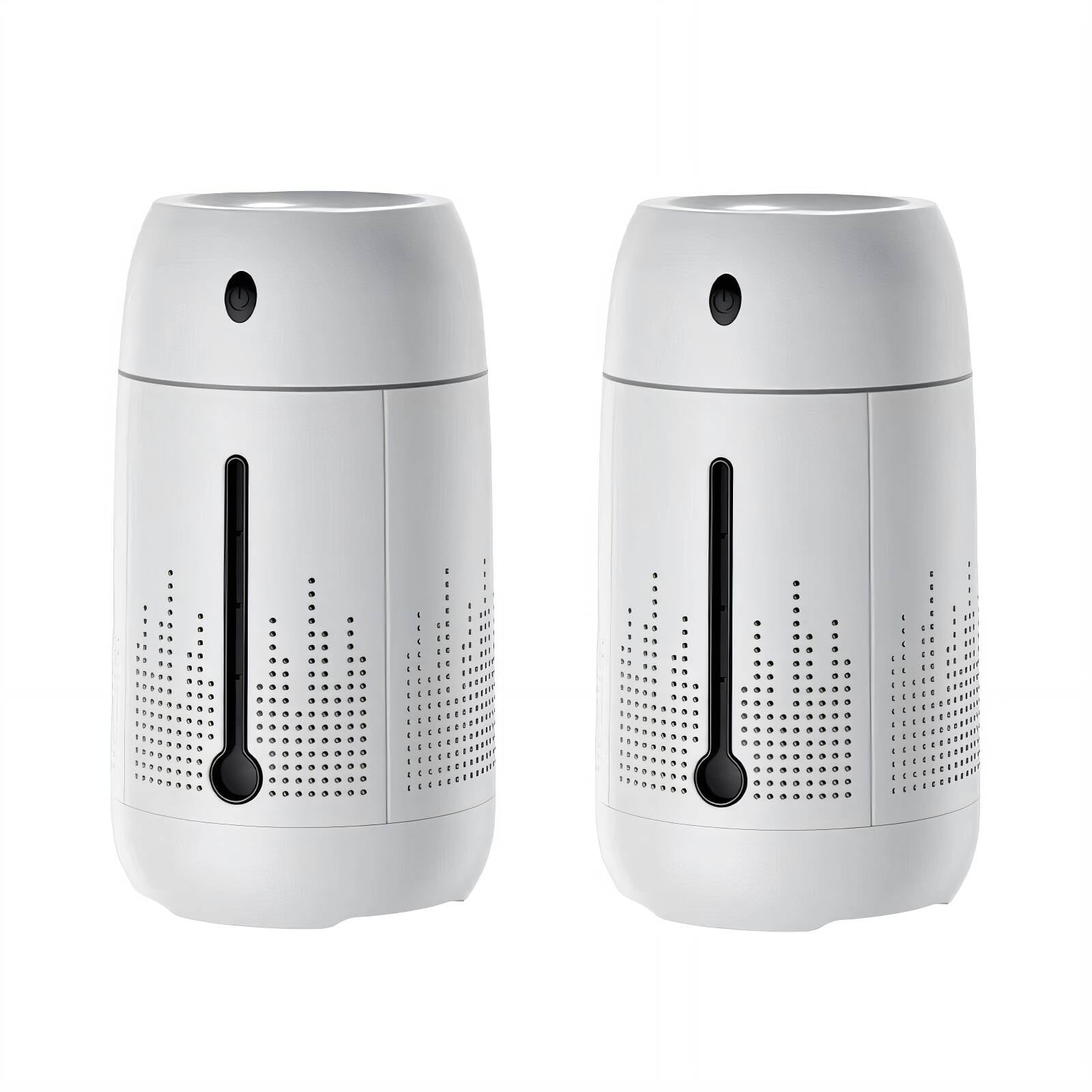 RAGUPEL 2Pcs Humidifiers for Bedroom Noiseless Misting Humidifier Deep ...