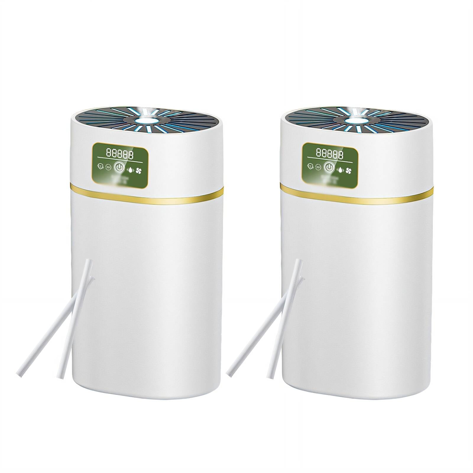 RAGUPEL 2Pcs Humidifiers for Bedroom Whispering Moisture Humidifier ...