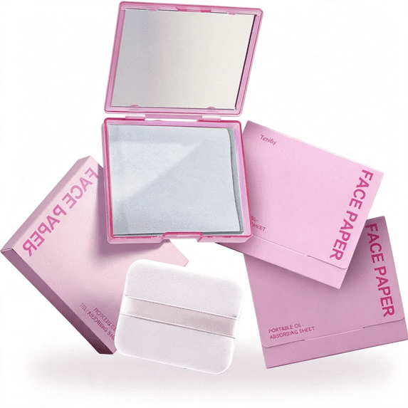 RAGUPEL 3-In-1 Oil Blotting Papers for Face,300 Sheets Oil Absorbing ...