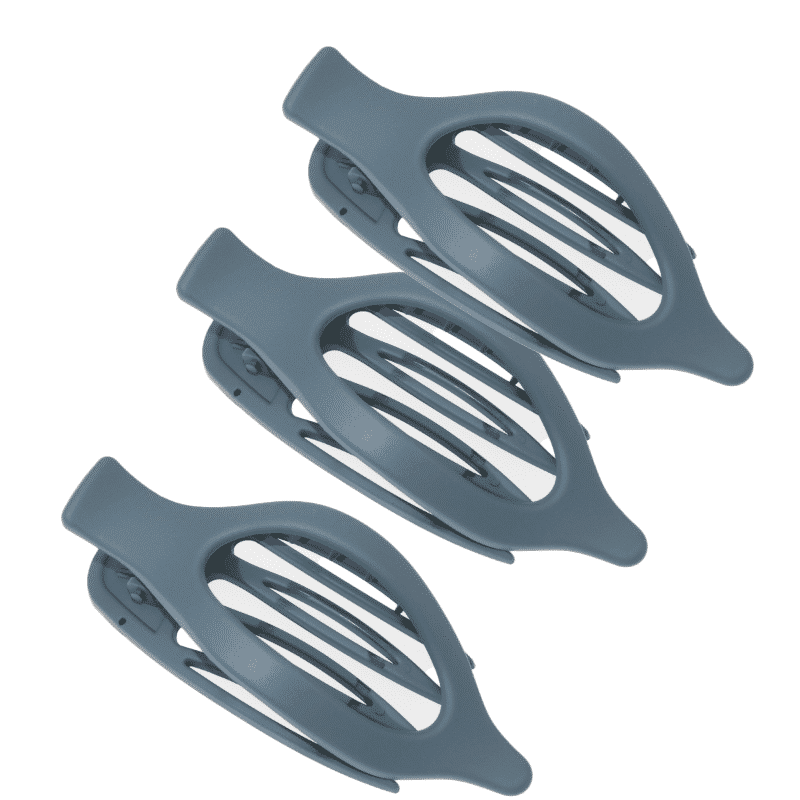 RAGUPEL 3 Pcs Hair Clips for Women,Jelly Color Sturdy Acrylic Flat Claw ...