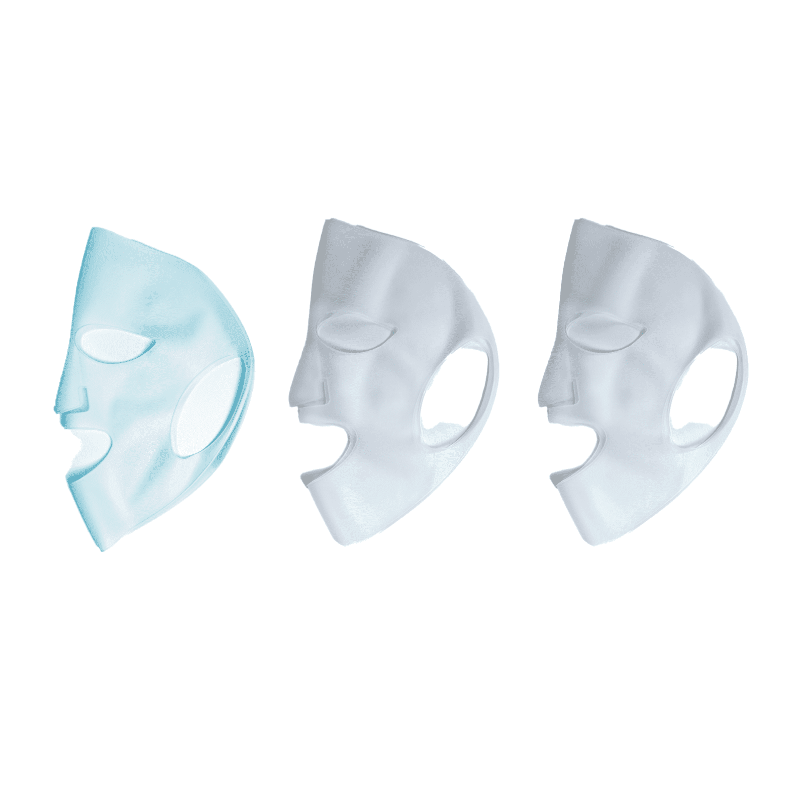RAGUPEL 3 Pcs Ice Mask,Good Stretch Face Ice Pack,Fits Perfectly on ...