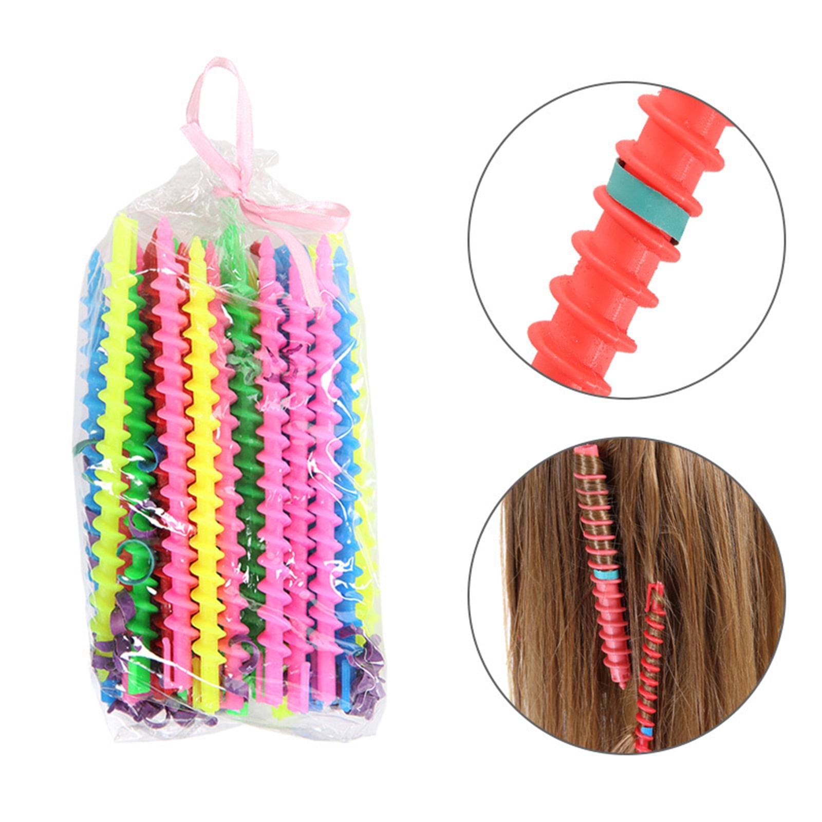 RAGUPEL 35pcs Hair Curlers with PU Material,Snap-On Design,Fashionable ...