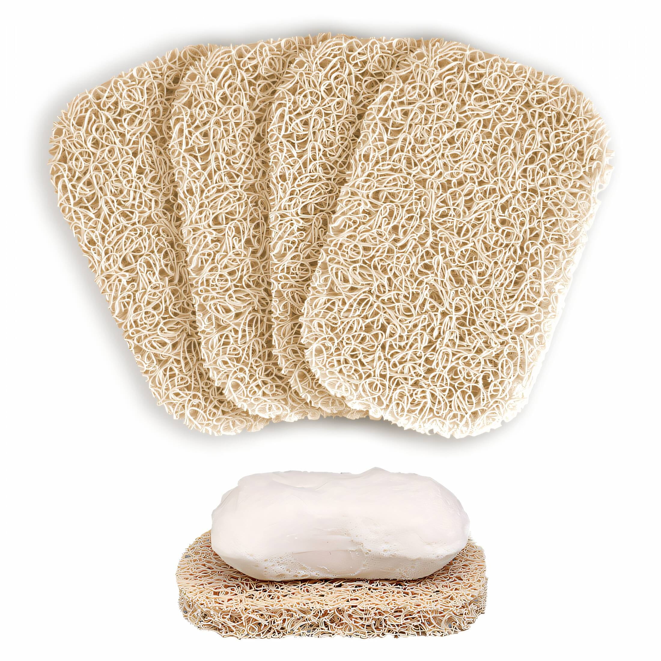 RAGUPEL 4 Pcs Soap Holder Pad,Ideal Thickness for Water Drainage Soap ...