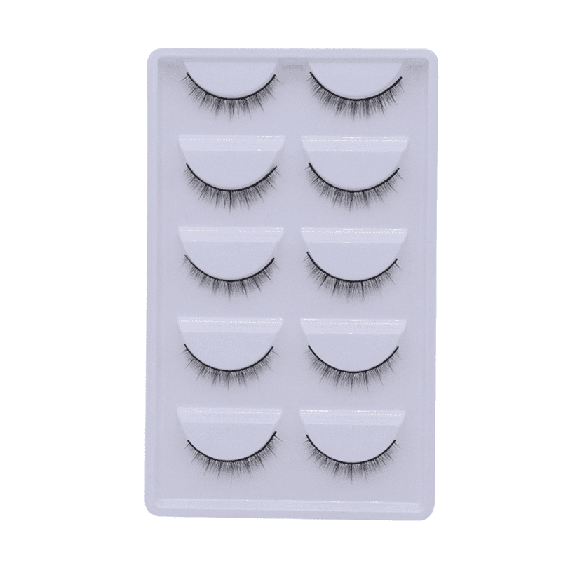 RAGUPEL 5 Pairs False Eyelashes,8mm 3D Stunning Eye Appeal Lash ...