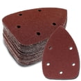 RAGUPEL 50 Pcs 60 Grit Mouse Detail Sander Sandpaper 5 Hole Sandpaper ...