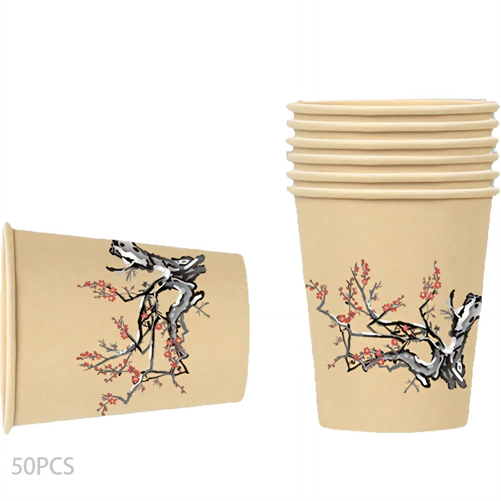 RAGUPEL 50 Pcs Paper Cups,Eco-Friendly Material Grinch Cups,Versatile ...