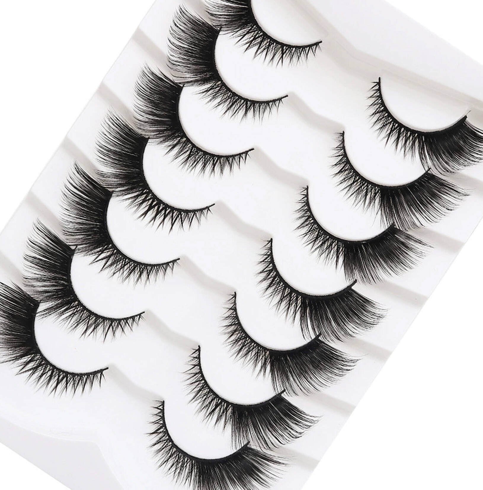 RAGUPEL 5Pairs Lashes Wispy Multiple Style Options Eyelash Clusters ...