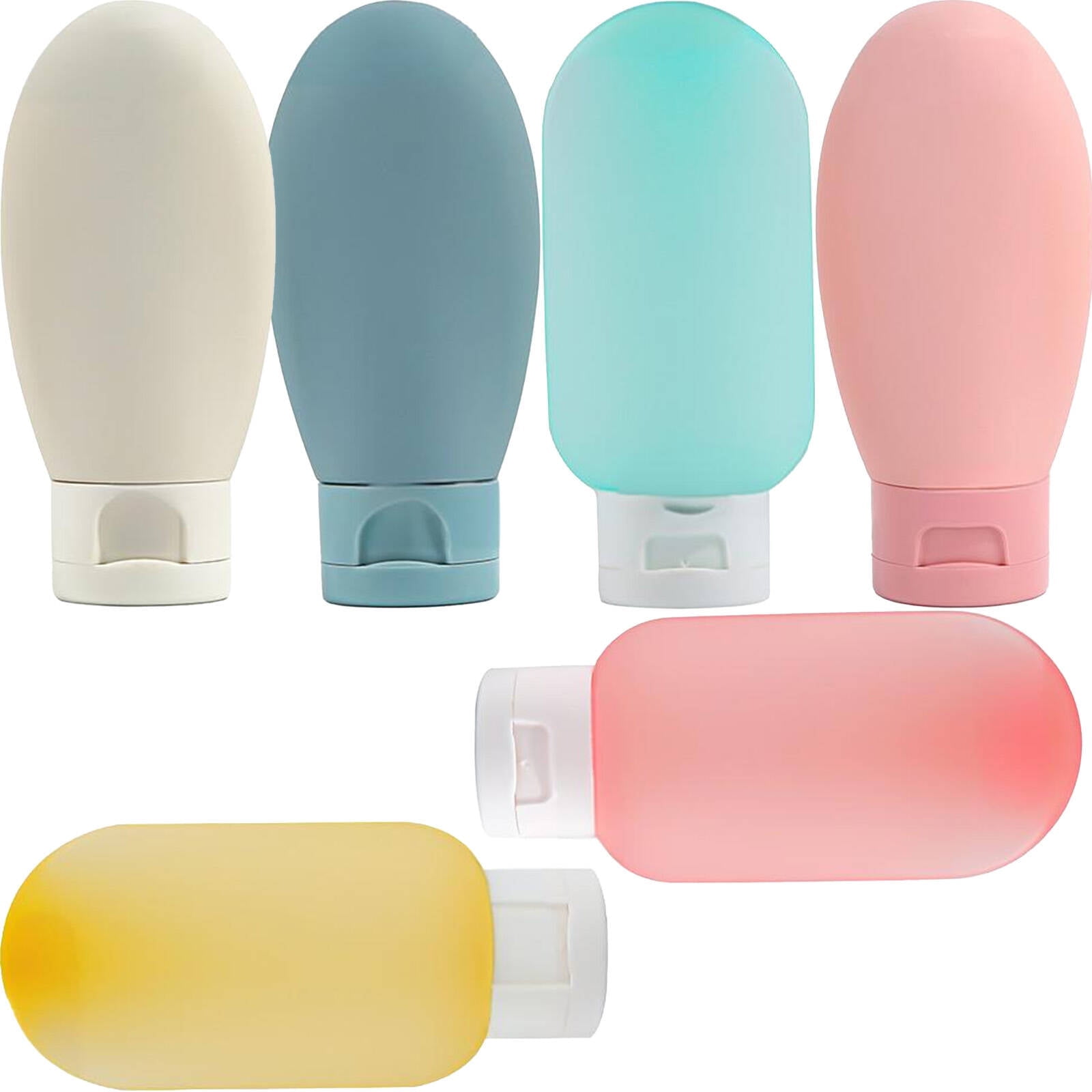 RAGUPEL 6 Pcs Travel Size Toiletries,Quick Refill Travel Size Bottles ...