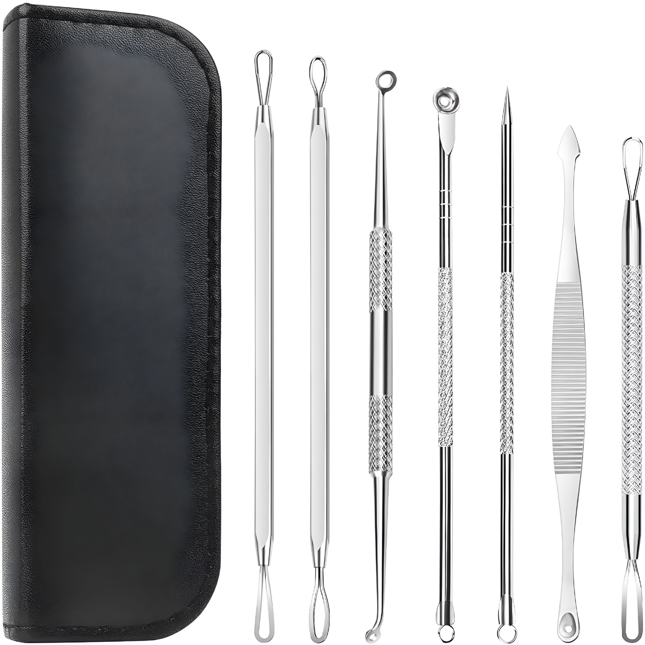 RAGUPEL 7 in 1 Pimple Blackhead Remover Extractor Tool Kit ...