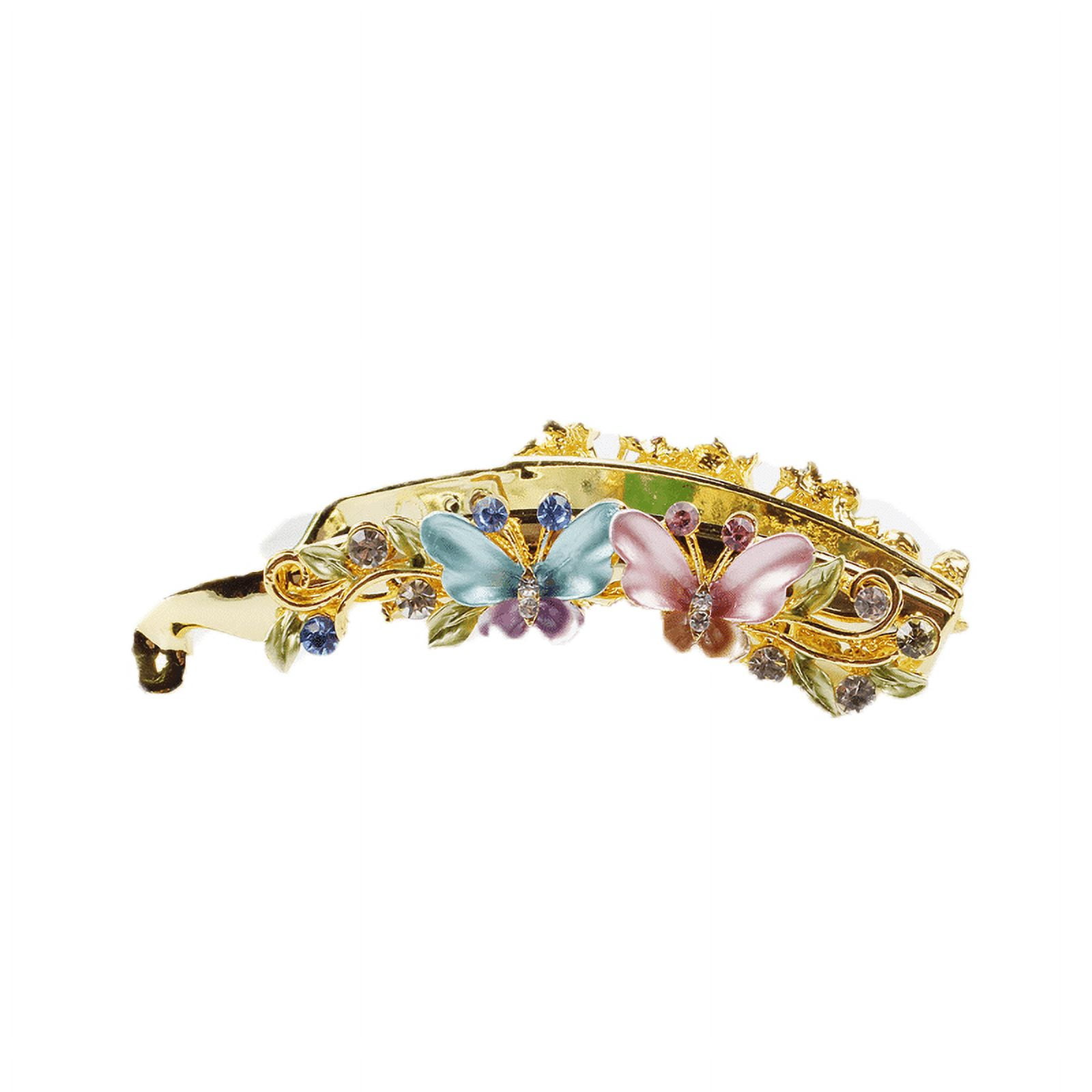 RAGUPEL Banana Clip,Copper Construction and Electroplated Finish Hair ...