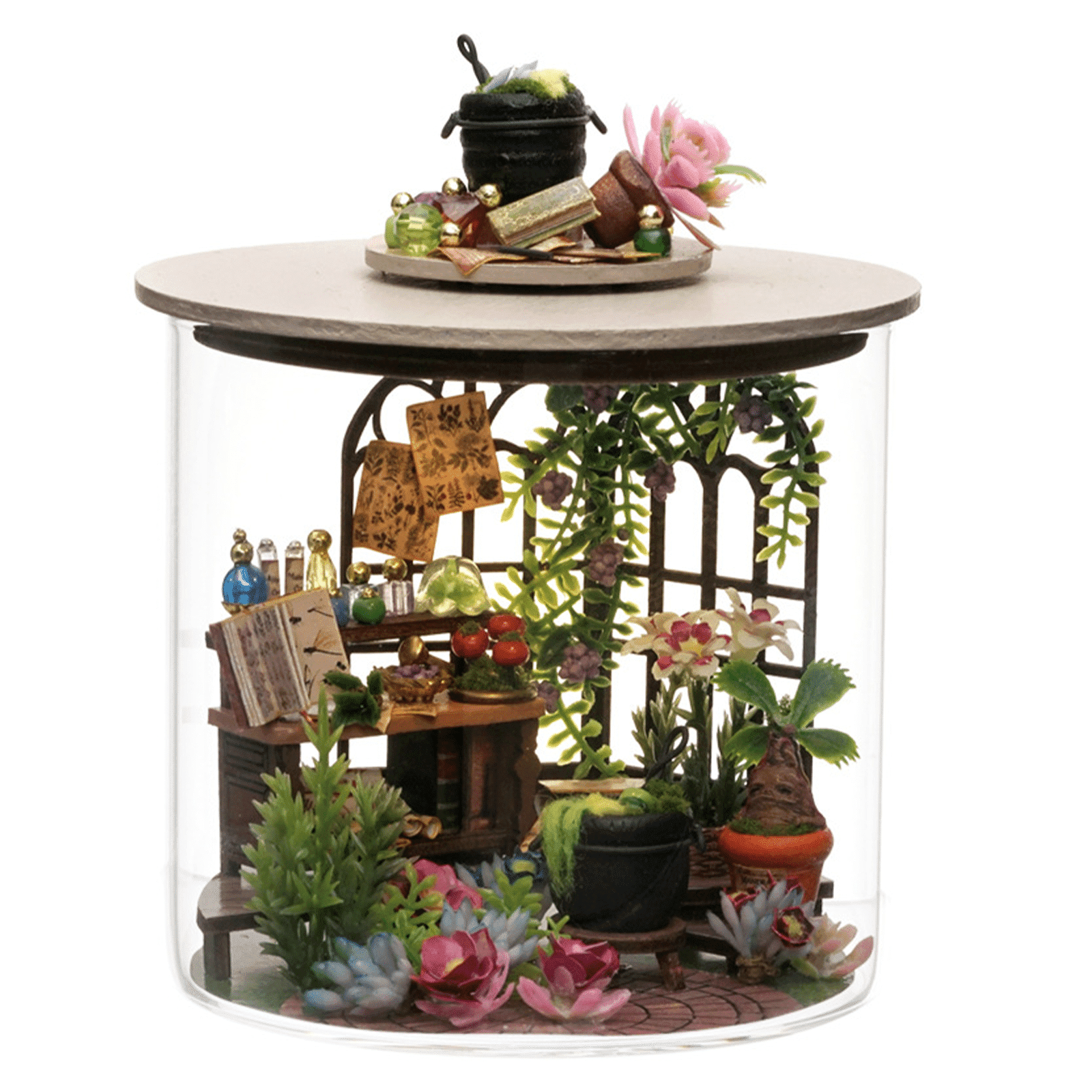 RAGUPEL Book Nook 3D Assembly Creativity Book Nook Kits for Adults ...