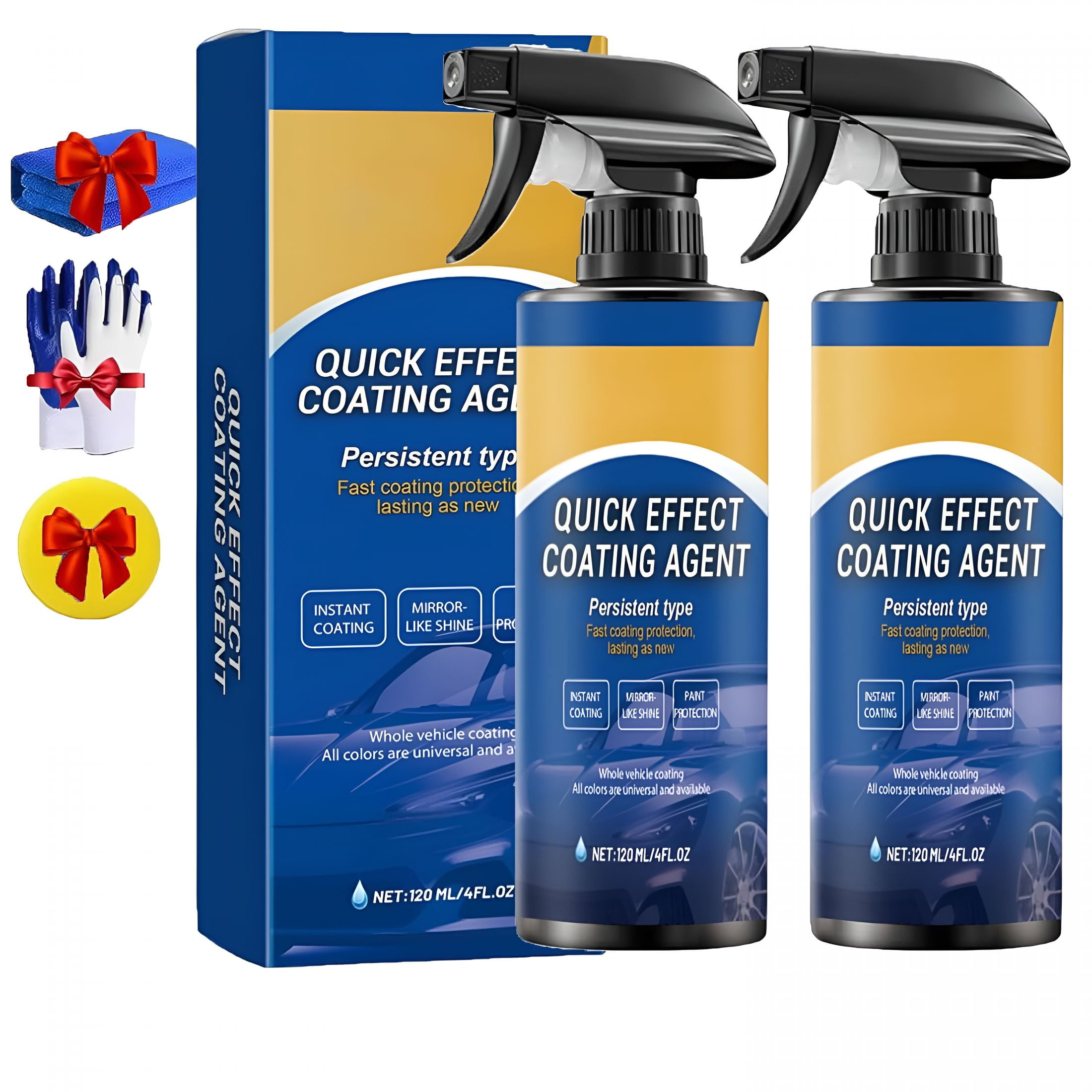 RAGUPEL Car Coating,Advanced Car Quick-Acting Coating Agent Spray,Waterless Wash Nano Coating ...