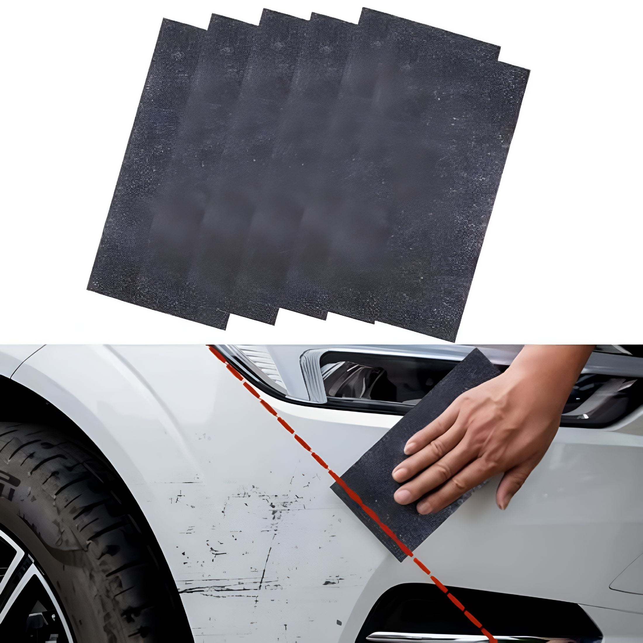 RAGUPEL Car Scratch Remover Cloth, Nano Sparkle Cloth Magic Scratch ...