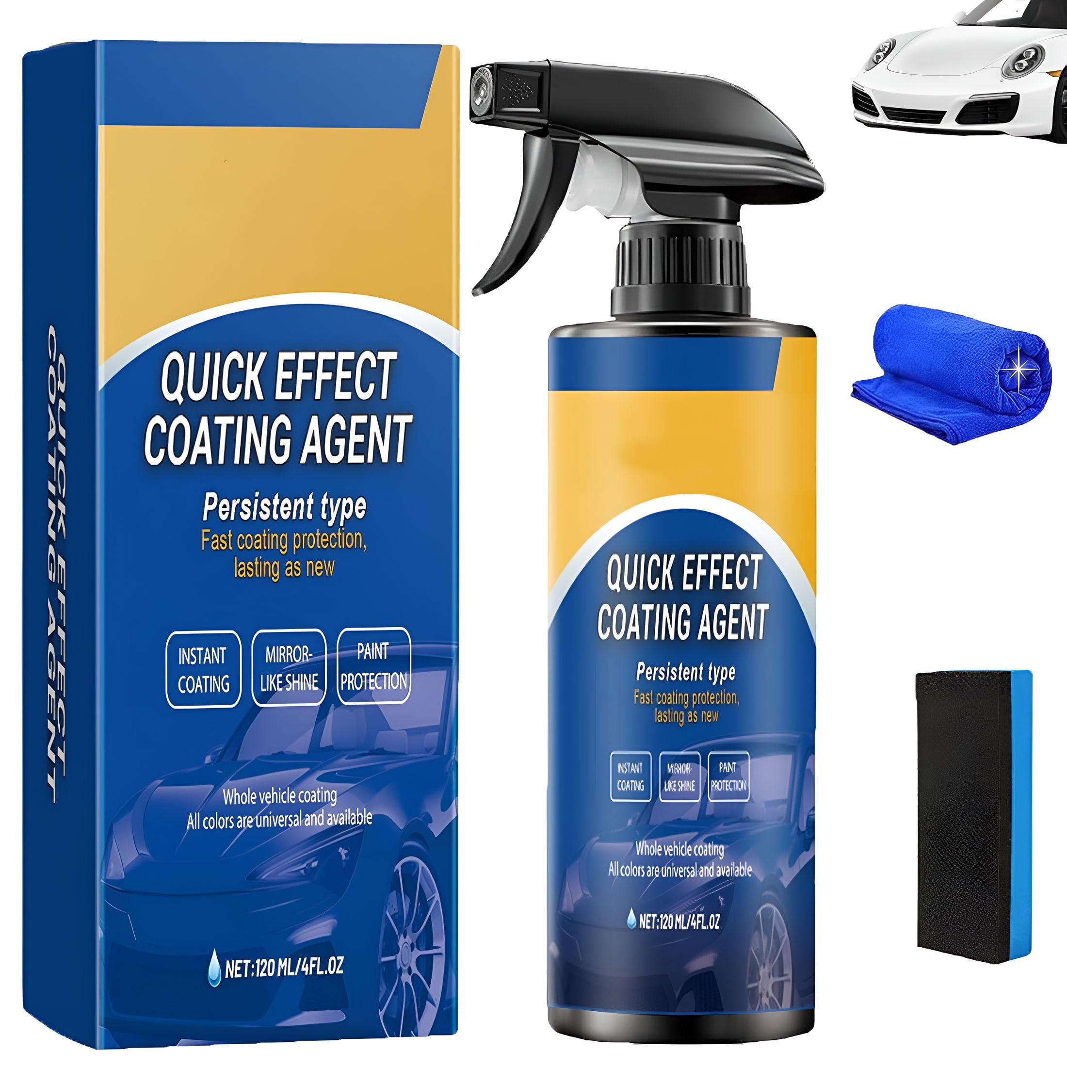 RAGUPEL Coating Spray,Car Polish,Car Coating Spray,Quick Effect Coating ...