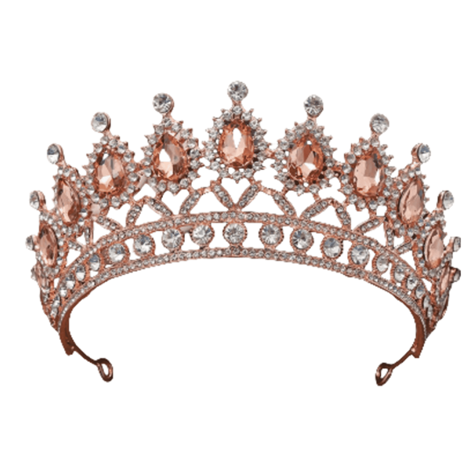 RAGUPEL Crown,Comfortable Wedding Tiara Birthday Crown Adult Woman,Elegant Crystal Embellishment ...