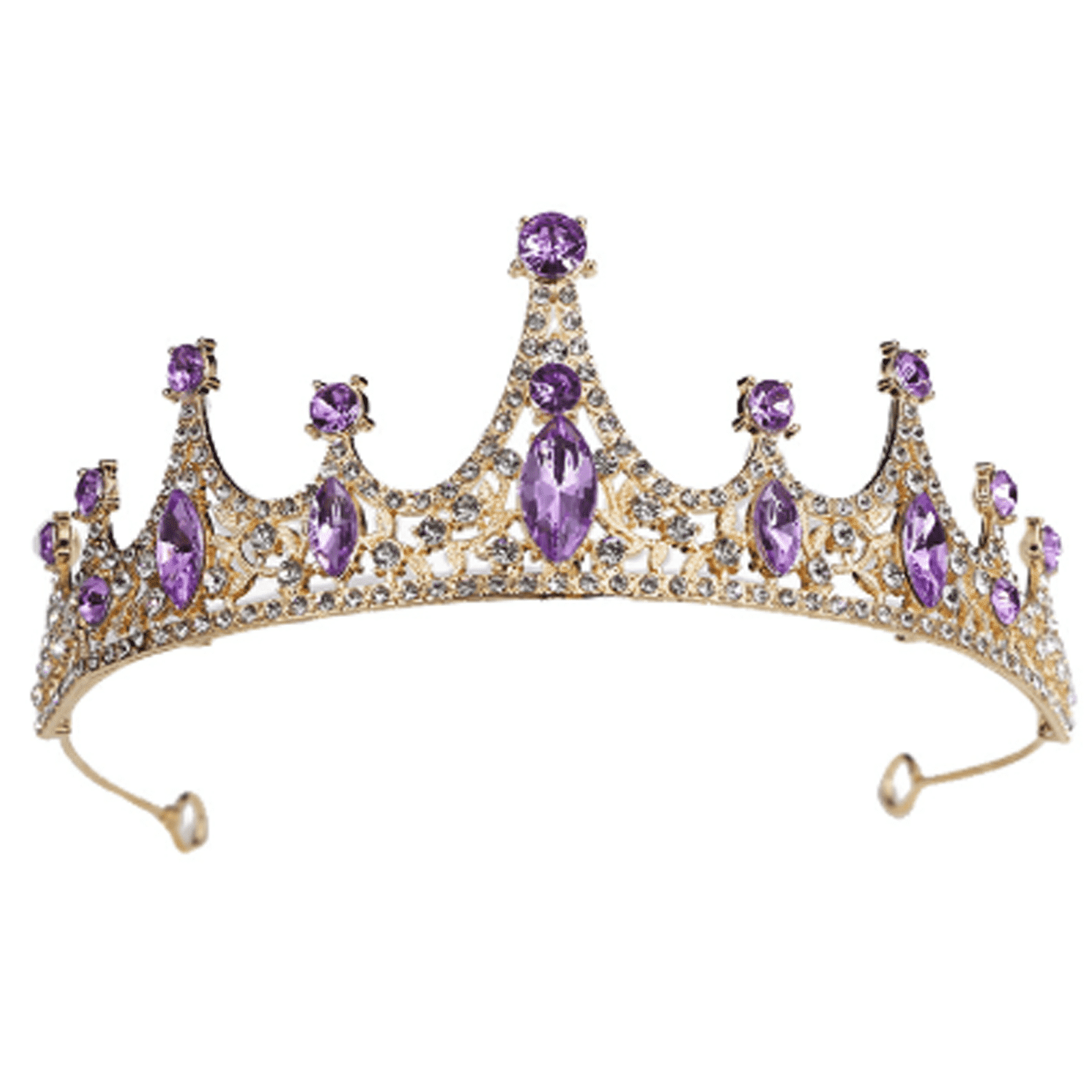 RAGUPEL Crown,Exquisite Crystal Embellishments and Sparkling Rhinestone ...