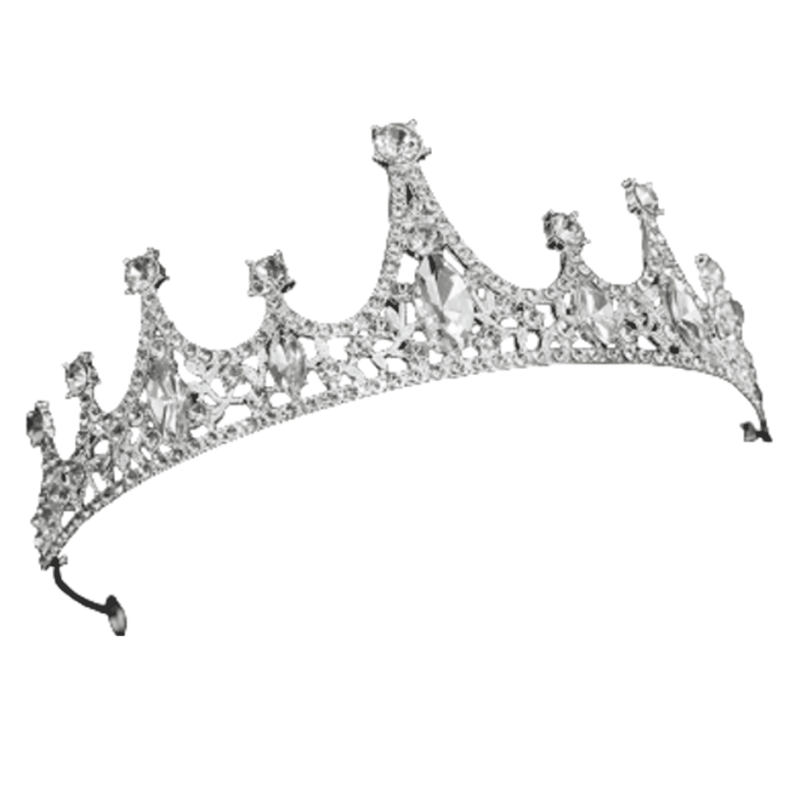RAGUPEL Crown,Exquisite Crystal Embellishments and Sparkling Rhinestone ...