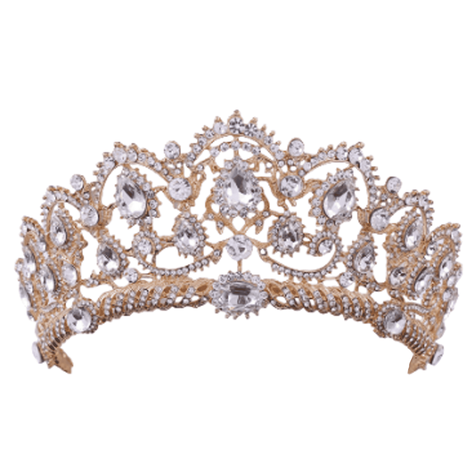 RAGUPEL Crown,Luxurious Look Complements Evening Gowns Birthday Crown ...