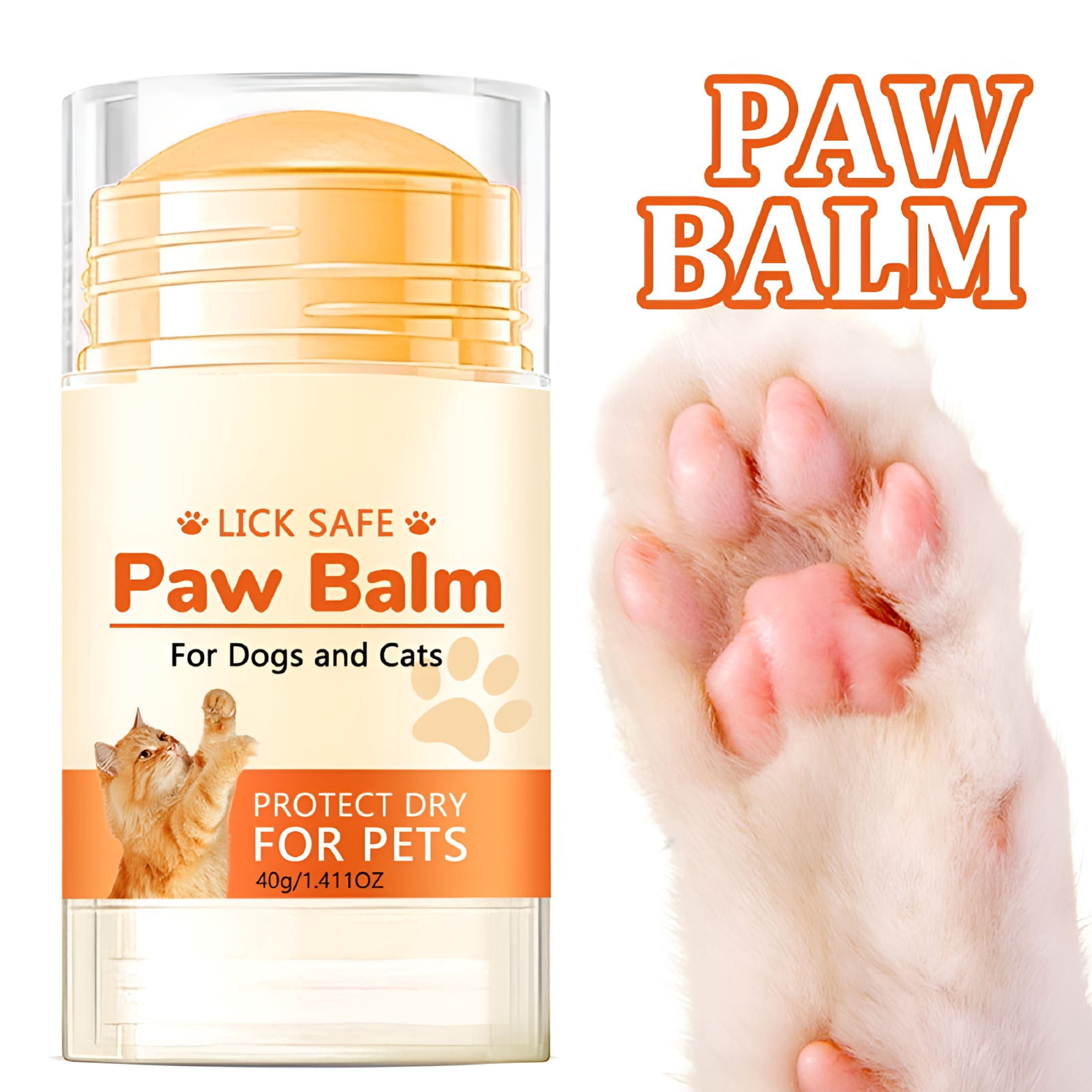 RAGUPEL Dog Paw Pad Balm Natural Lick Safe Paw Butter for Dogs Dog Paw ...