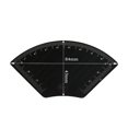 RAGUPEL Eyebrow Design Ruler Reusable Fast Drawing Brow Microblading ...