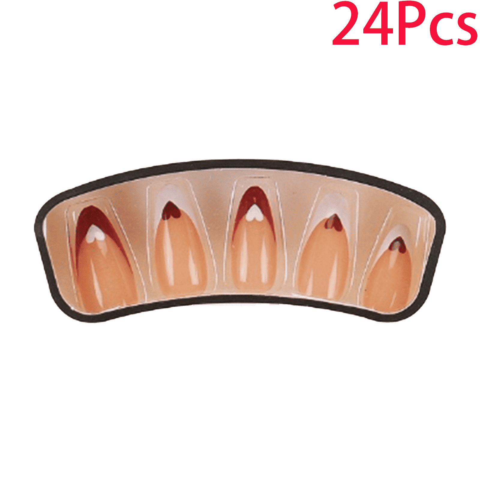 RAGUPEL French Tip Press On Nails,Short Almond Shape Short Nail Tips ...
