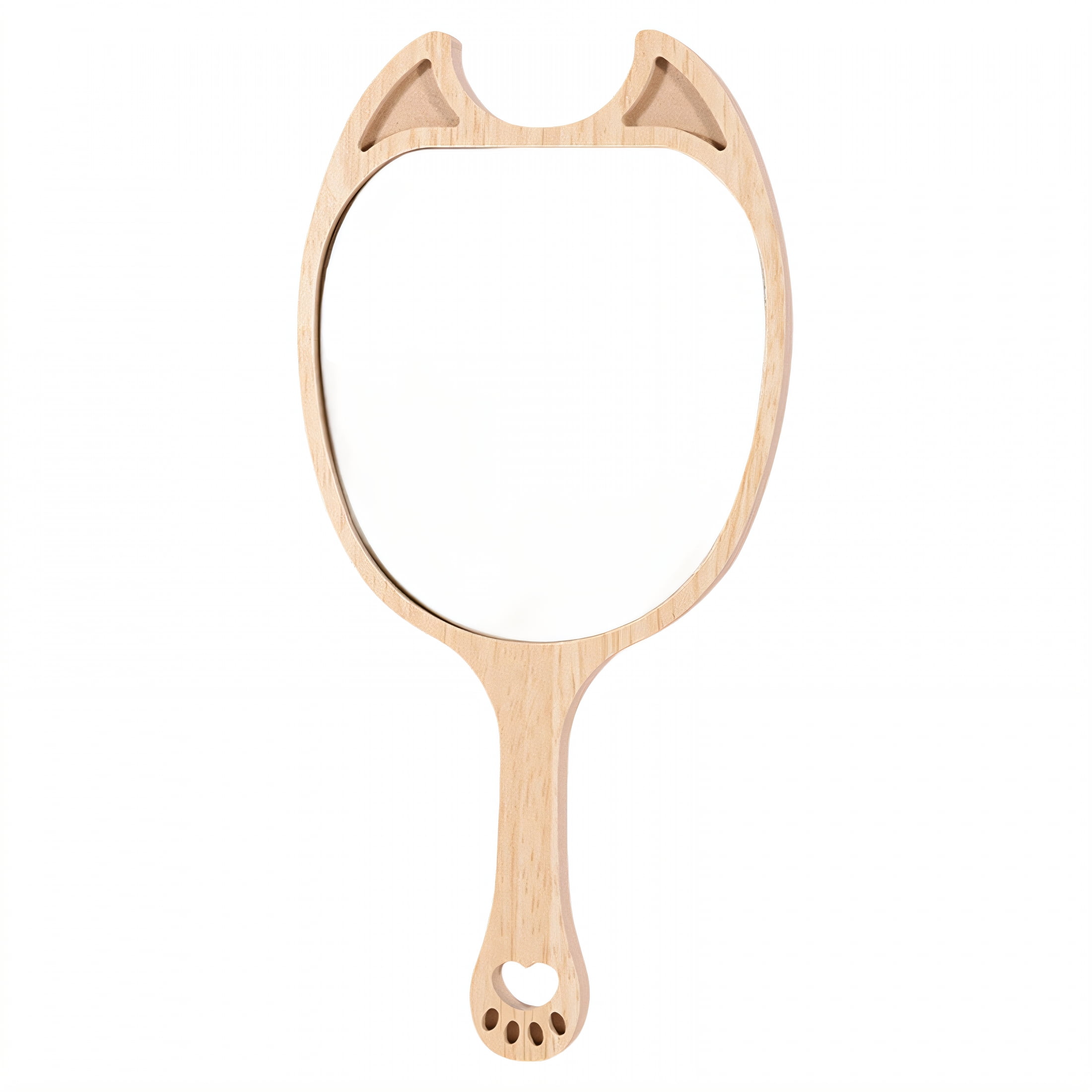 RAGUPEL Hand Mirror Wooden Handle Design Hand Mirrors with Handle ...