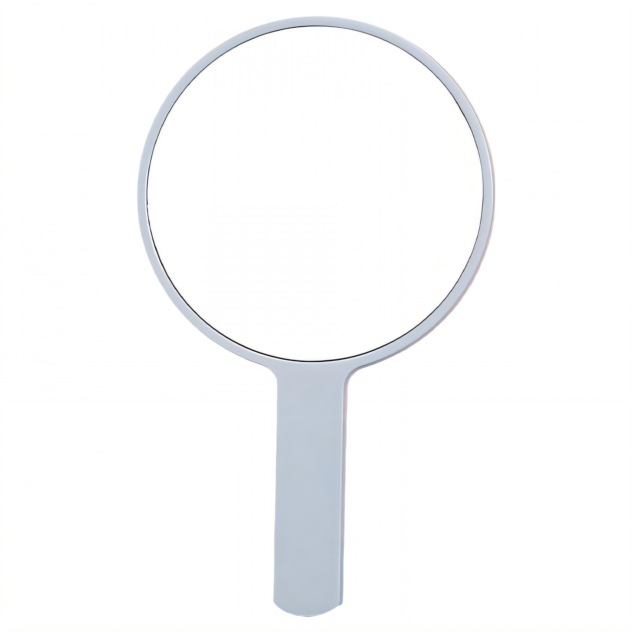 RAGUPEL Hand Mirrors with Handle,Circle Shaped Mirror 6.7"*3.9"*0.4 ...