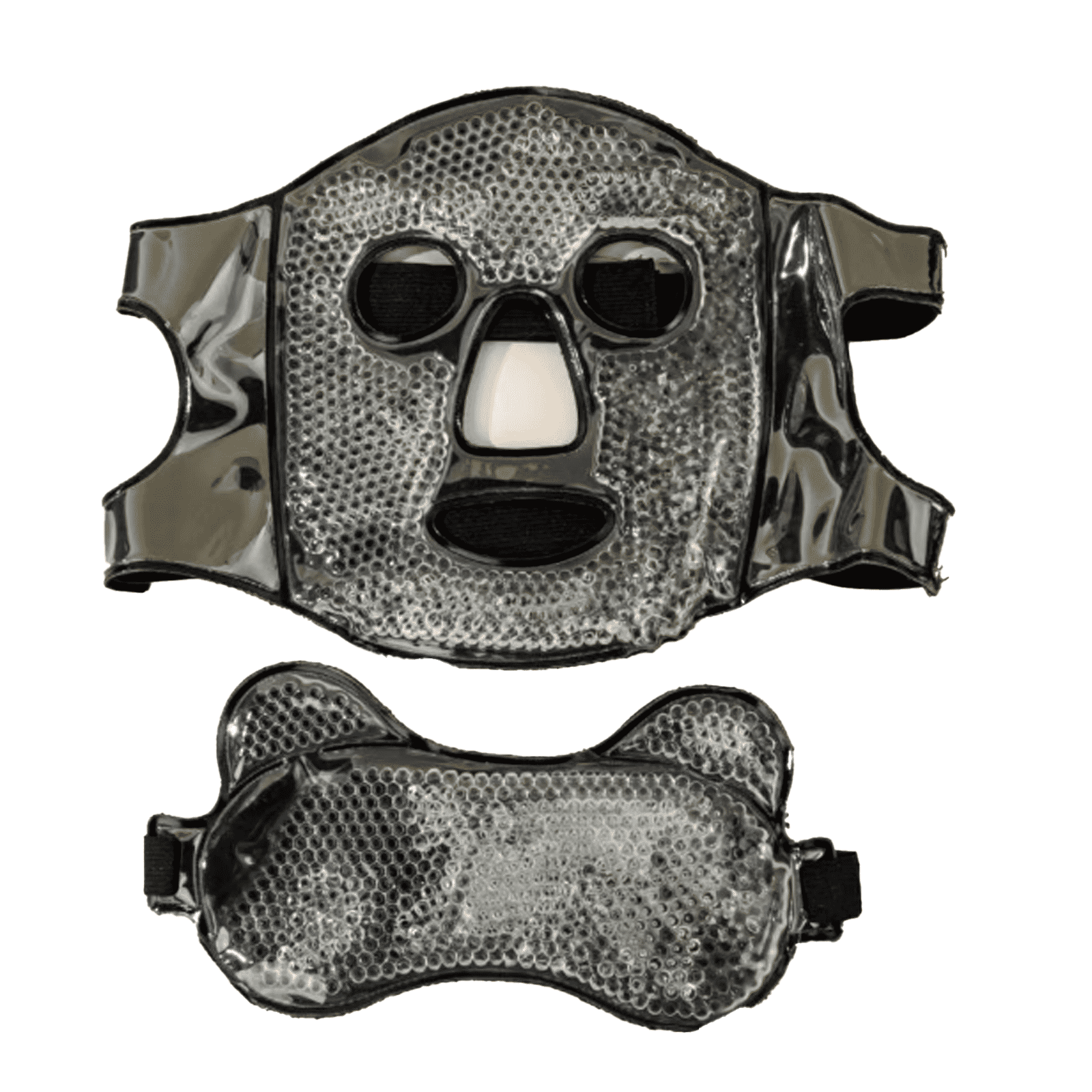 RAGUPEL Ice Mask,Three Layers of Slow Warming Face Ice Pack,Non ...