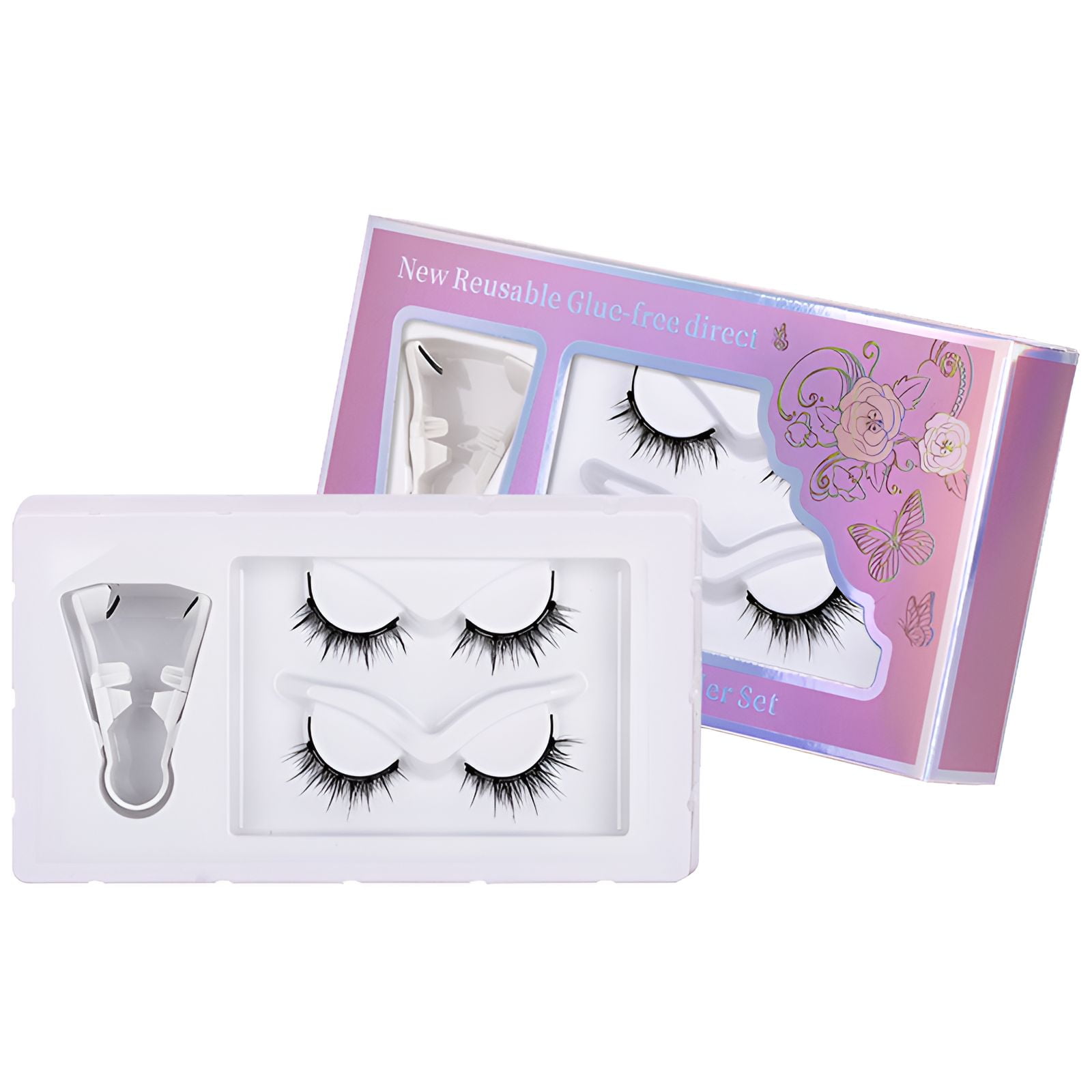 RAGUPEL Magnetic Eyelashes,Exquisite Packaging Fake Lashes,Special ...